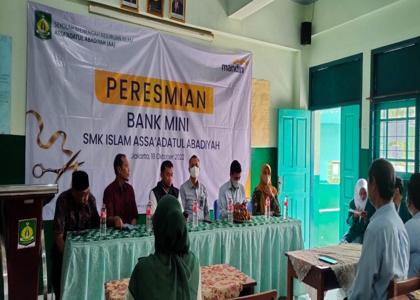 Peresmian Mini Bank Mandiri SMKS Islam AA | SMK Swasta Islam Assa ...